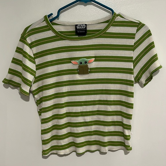 Her Universe | Tops | Baby Yoda Crop Top | Poshmark
